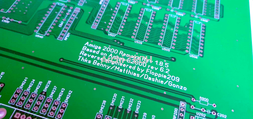 Amiga 2000 remake pcb Archi-TECH "Serwis i Warsztat"